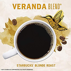 Starbucks VIA Instant Coffee Blonde Roast Packets — Veranda Blend, 50 Count (Pack of 1)