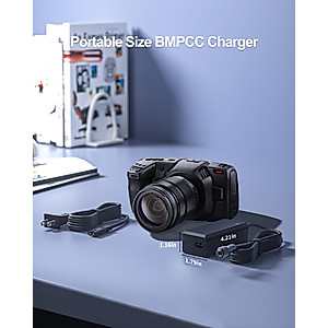 AC Charger for Blackmagic Pocket Cinema Camera 4K, 6K, 6K Pro, 6K G2, BMPCC 4K 6K Pro G2 Replacement Blackmagic Camera 4K 6K Power Adapter (UL Listed)