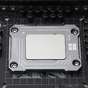 Thermalright Intel 12th/13th Generation LGA1700 Anti-Bending Buckle, Curved Pressure Plate, CPU Fixing Buckle, Fully Fitted and Fixed Without Trace Installation (Gray)