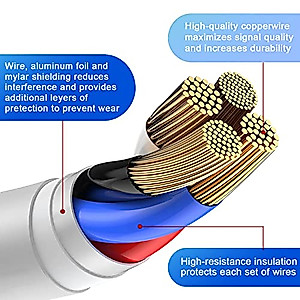 iPhone Charger 3Pack Apple MFi Certified Apple Charger 6FT, Lightning Cable 6FT Compatible with iPhone 12 Mini Pro Max SE 11 Xs Max XR X 8 7 6 Plus 5S iPad Pro Airpods