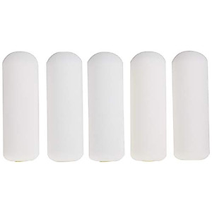 FoamPRO 163-P, 165-5 | 4” Fine Finish Foam Roller Refills (5 Pack) | Foam Paint Roller Covers | Home Painting Supplies & Paint Tools