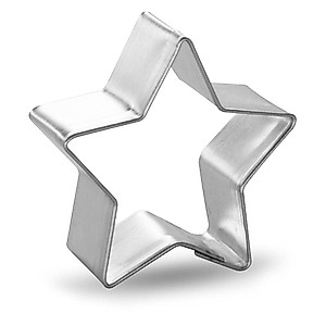 1 Dozen/12 Count Mini Stars 1.5 Inch Cookie Cutters from The Cookie Cutter Shop – Tin Plated Steel Cookie Cutters