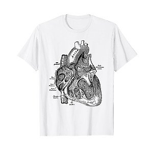 Right Chamber of the Human Heart Anatomy Tee T-shirt T-Shirt
