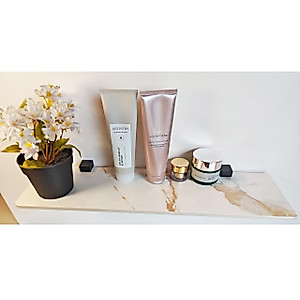 TriHDsArt Bathroom Shelves Floating Shelves for Wall Shelf Over Toilet,Wall Mounted Shelves for Bathroom (G12,500