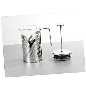 FELTECHELECTR 304 Fashion Coffee Pot Coffee Machines Espresso Ground Coffee Multi-function Coffee Pot Coffee Maker Espresso Filter Teapot Heat Resistant Coffee Pot Coffee Filtration Teapot