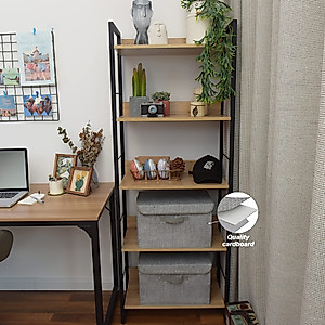 GRANNY SAYS Bundle of 3-Pack Rectangle Storage Bins & 2-Pack Closet Storage Bins