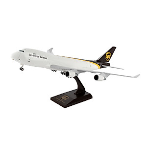 Daron Skymarks Ups 747-400F Airplane Model Building Kit with Gear 1/200-Scale