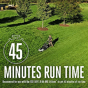 EGO Power+ LM2130 21-Inch 56-Volt Cordless Select Cut Lawn Mower Battery and Charger Not Included