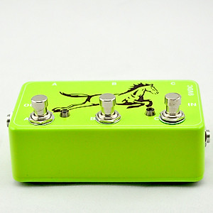New 3 Looper-Guitar Loop Pedal Board-True Bypass-Effects guitarra pedal@ Guitare Effects Green pedal switch