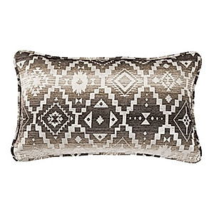 Paseo Road by HiEnd Accents | Chalet Aztec Decorative Pillow, 34x21 inch, Modern Southwestern Rustic Style Luxury Bedding, Decorative Throw Pillow