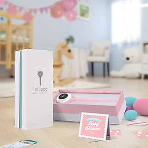 Lollipop - Smart Baby Monitor with True Crying Detection (Cotton Candy)