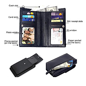 Small Crossbody Bag Cell Phone Purse Wallet with Credit Card Slots for iPhone 14 13 Pro 12 11 Pro XR Samsung Galaxy S22 S21 S20 5G/ S22+ S10+ A10e Note 10 Google Pixel 6a 5a 4a Blu View 2 BLU G9 PRO