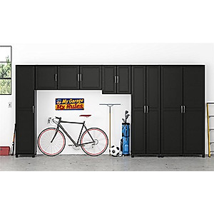 SystemBuild Kendall 24" Wall Cabinet - Black