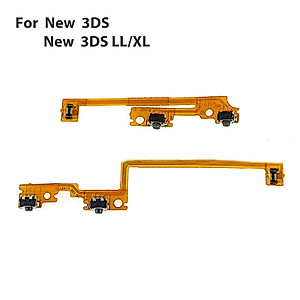 Replacement L R ZR ZL Button Ribbon Flex Cable For Nintendo New 3DS New 3DS XL/LL Repair Parts