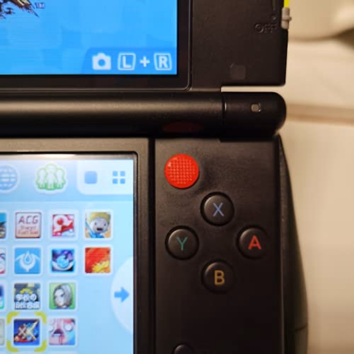 Replacement Right Joystick C stick Circle Pad Button Grip Cap Cover for Nintendo New 3DSXL 3DSLL New 3DS 2015 Button Instead of 3ds C Button Game Console Rocker Cap