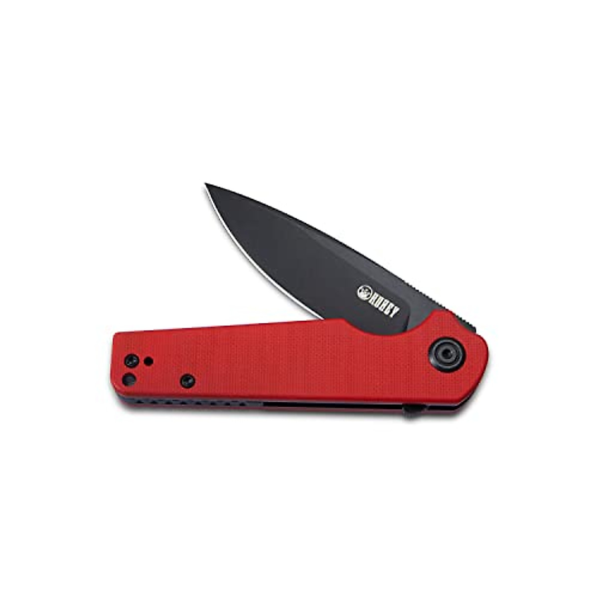 KUBEY Wolverine KU233E Folding Pocket Knife 2.91" D2 Blade and G-10 Handle with Reversible Clip for Hunting Camping and Outdoor