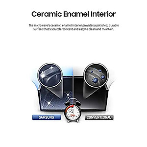 Samsung MS14K6000AS/AA MS14K6000 Speed-Cooking-Microwave-ovens, 1.4 cu. ft, Stainless Steel