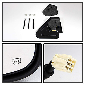 ACANII - Telescoping FlipUp Power+Heat Towing Mirrors Driver+Passenger For 1998-2001 Dodge RAM 1500 2500 3500 1999 2000