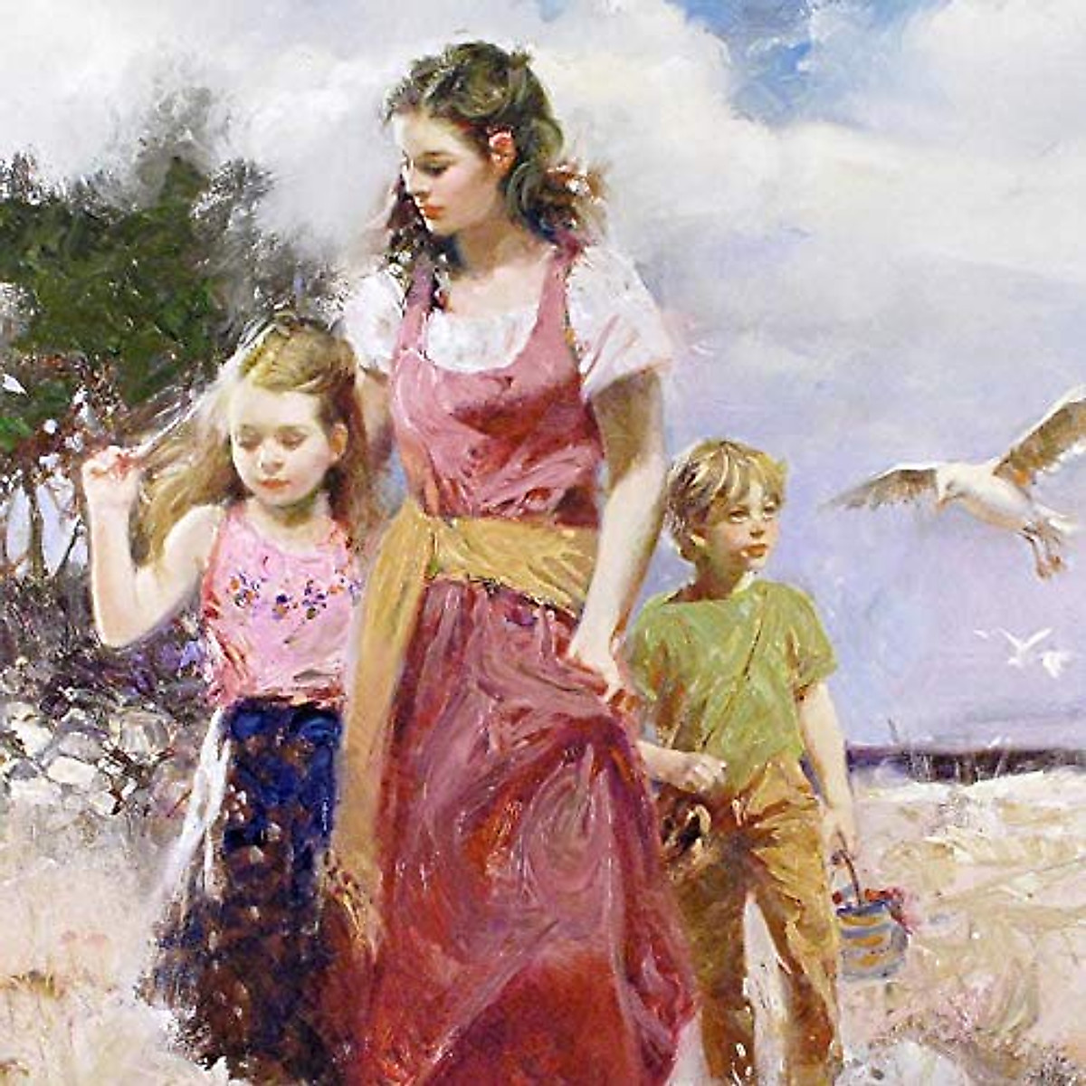 Pino,"Sea Spray", Canvas