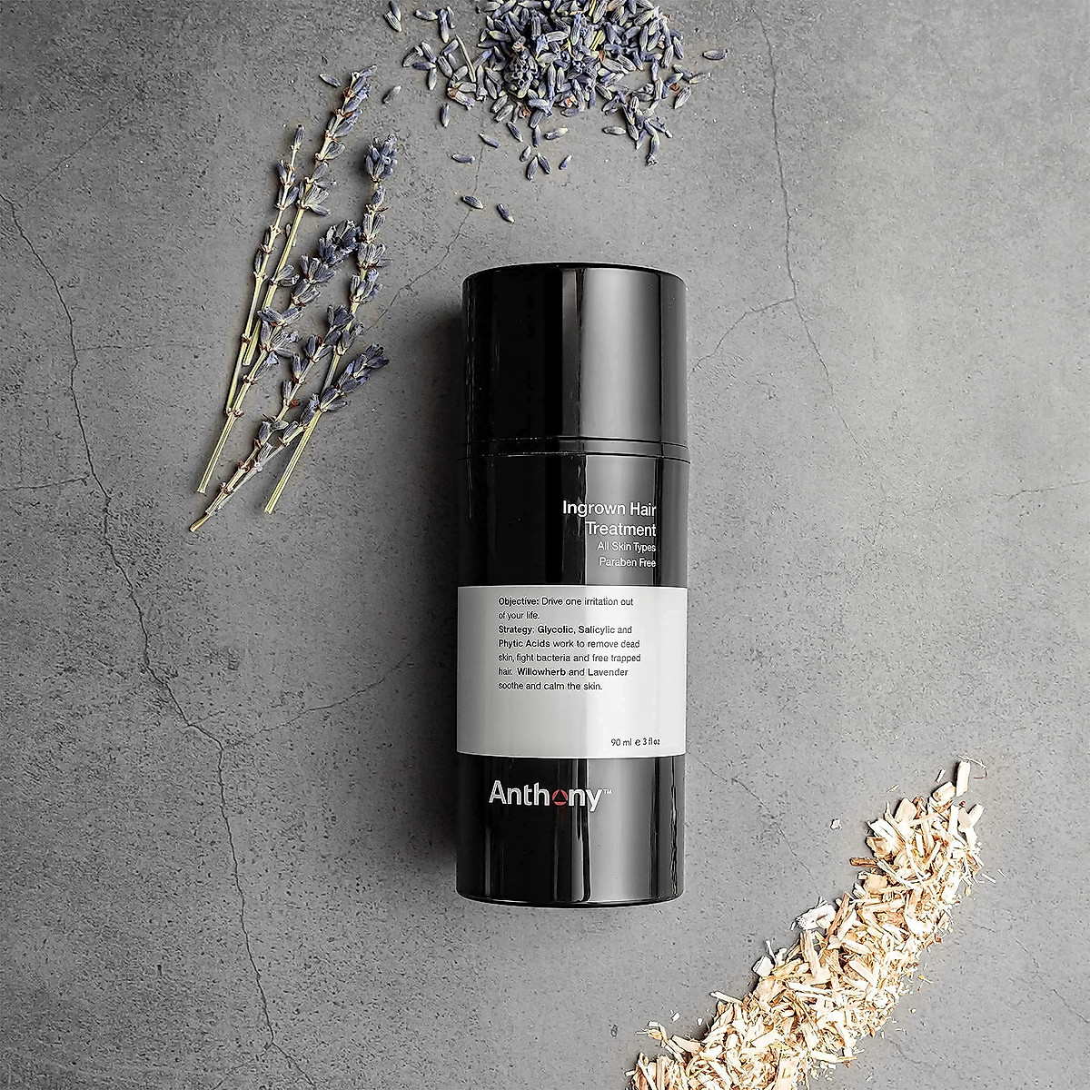 Anthony Ingrown Hair Treatment, 3 Fl Oz, and Anthony Shave Gel, 6 Fl Oz