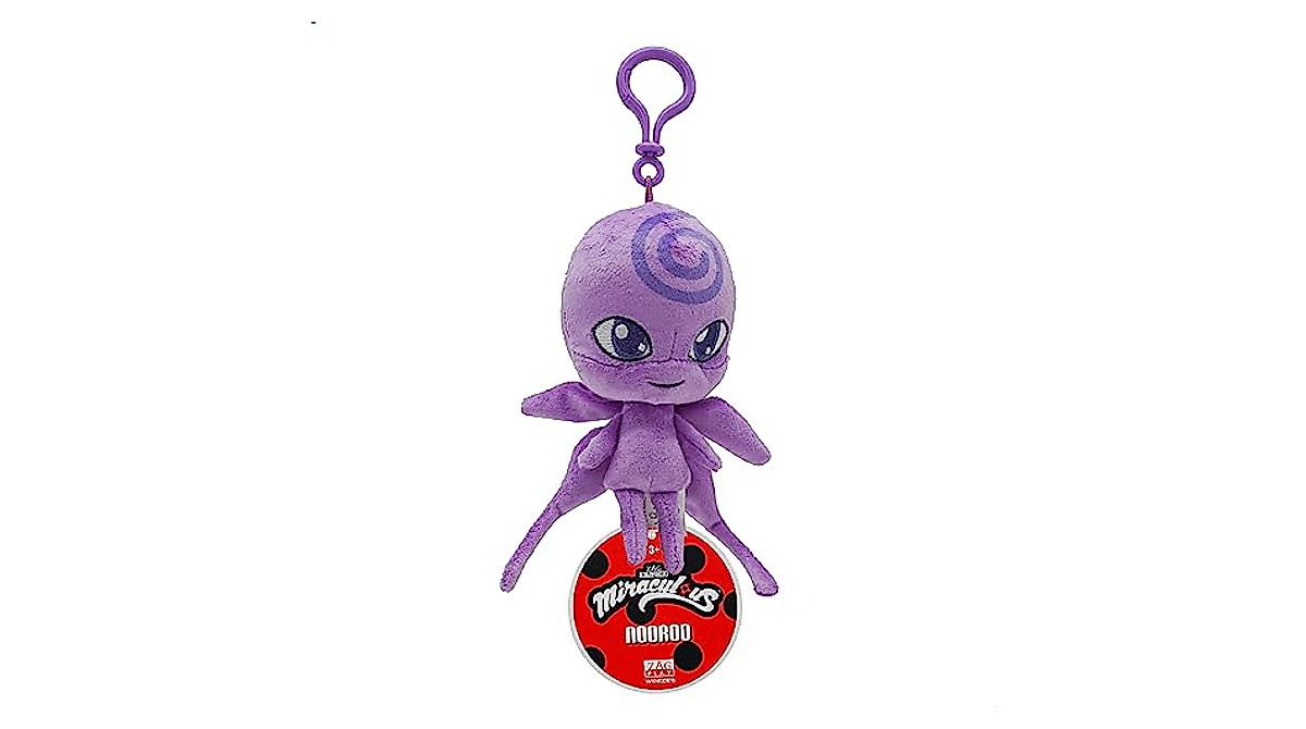 5-Inch Nooroo Butterfly Plush from Miraculous Ladybug