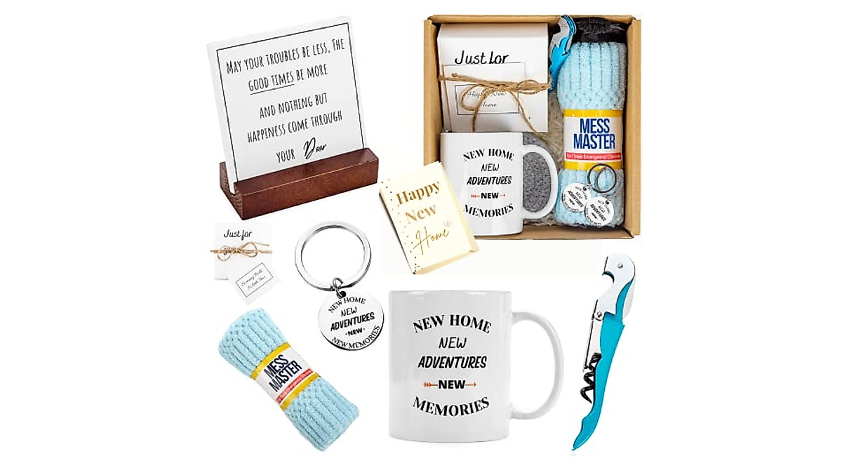 BECTA DESIGN Housewarming Gifts for New Homes - 6 Piece Set