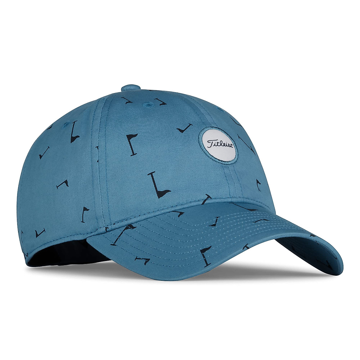 Titleist Women's Standard Montauk Print Golf Hat, Niagara/White, WMN