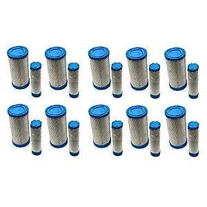The ROP Shop (10) AIR/PRE Filters Cleaners Set for Exmark/Walker Zero Turn ZTR Lawn Mower