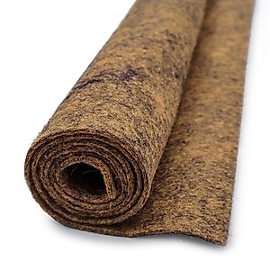 Havana Gold - Yellow Brown - Wool Felt Oversized Sheet - 35% Wool Blend - 1 12x18 inch Sheet