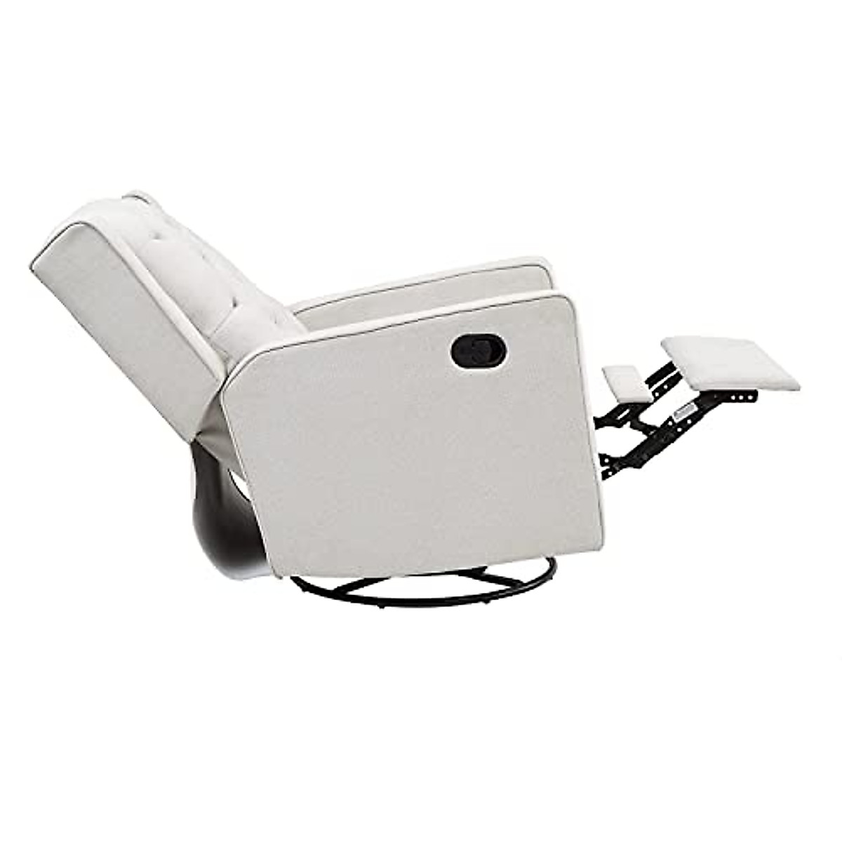 AFG Baby Furniture Ava Swivel Glider Recliner, Gray