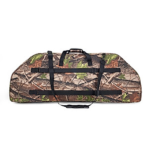 Skarabrae Compound Bow Case Soft Compound Bow Case Compound Bow Backpack with Padded Shoulder Sling for Archery Accessories 41" (Oakcamo, 41In)
