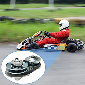 30 Series Torque Converter 2-7HP Go Kart Clutch 1" 10T #40 41 420 and 12T #35 Chain Go Kart Mini Bike Clutch Comet TAV2 30-100 Engine Drive Replacement Set