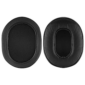 Geekria Elite Sheepskin Replacement Ear Pads for Audio-Technica ATH-M50X ATH-M50xBT2 ATH-M60X ATH-M40X ATH-M30X ATH-M20X ATH-M10X Headphones Earpads, Headset Ear Cushion Repair Parts (Black)