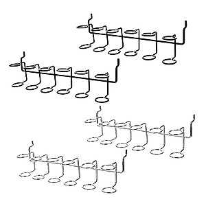 Outanaya 4pcs Pegboard Screwdriver Holder Pegboard Drill Wall Mounted Tool Storage Organizer Hand Tools Organizer Screwdriver Organizer Pegboard Tool Organizers Peg Board Stainless Steel