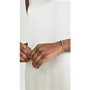 EF Collection Women's 14k Gold Peridot Birthstone Bracelet, 14k Yellow Gold, One Size