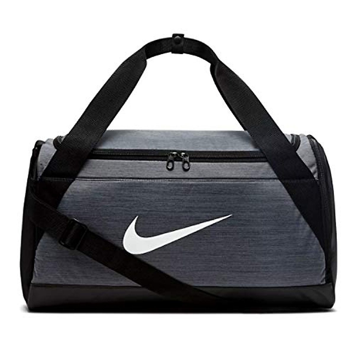 Nike Brasilia (Small) Training Duffel Bag Flint Grey/Black/White Size Small