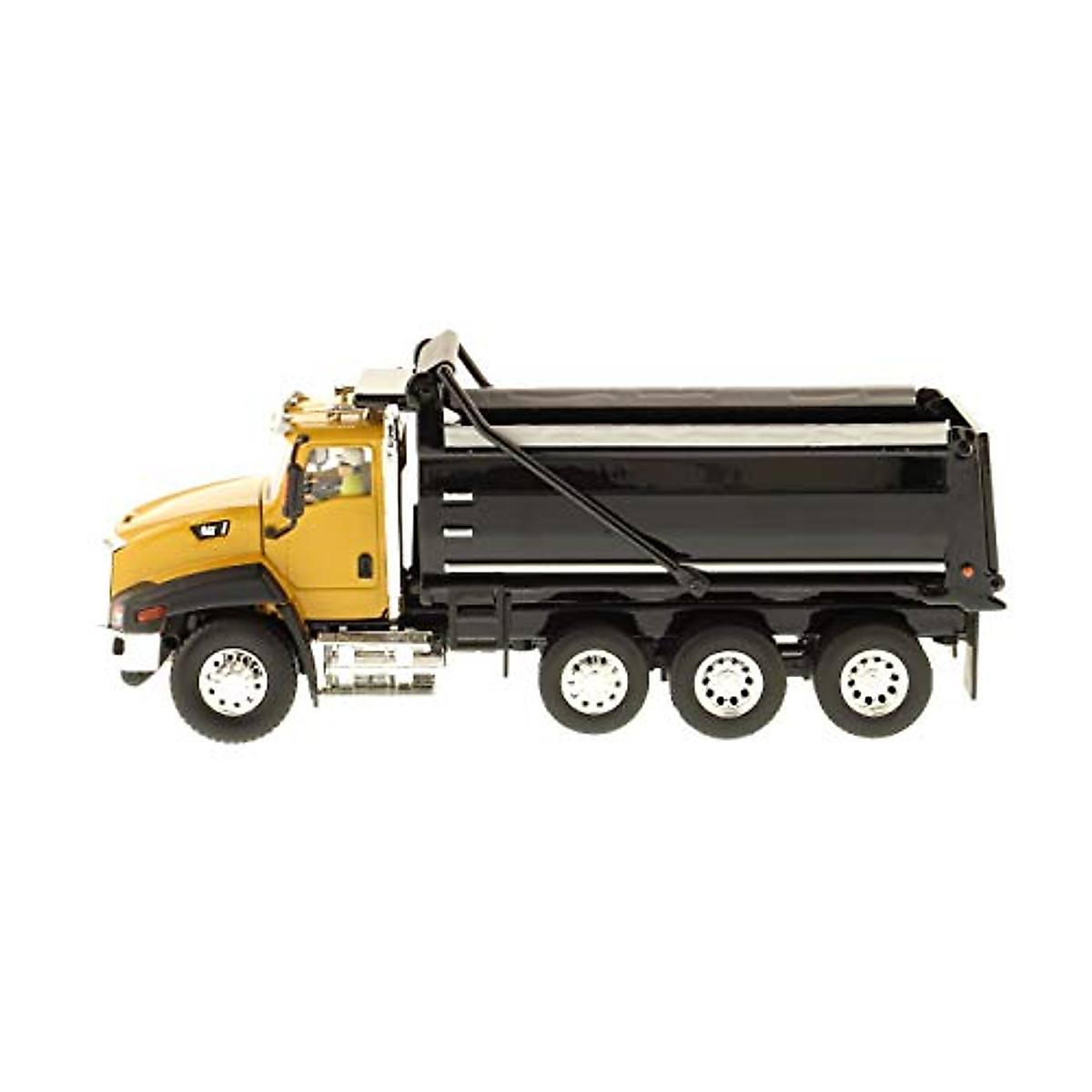 DM DIECAST MASTERS Caterpillar CT660 Dump Truck Yellow Core Classics Series Vehicle