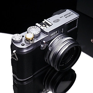 GARIZ XA-SB5 Soft Release Button (Screw) 0.5 inch (12 mm) Half Mirror