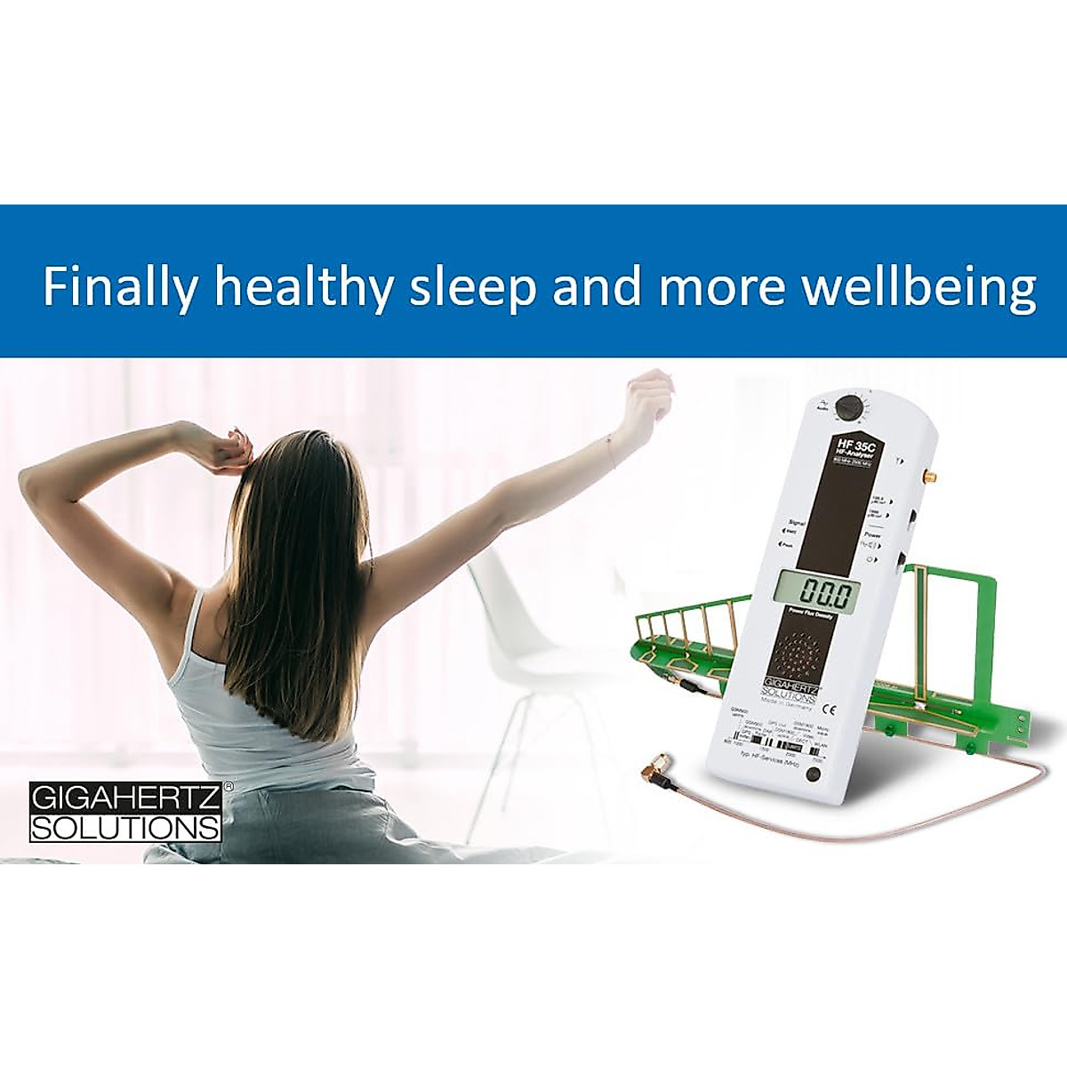 GIGAHERTZ SOLUTIONS Hf35c Rf Analyze (800mhz – 2.5 Ghz) - Perfect for Smart Meters Detection