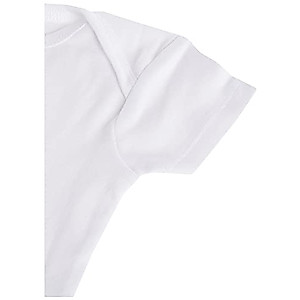 Gerber Unisex Baby 5-Pack Short Sleeve Variety Onesies Bodysuits Short Sleeve White 3-6 Months