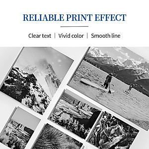 2Pack Higher Yield 63XL XXL Remanufactured Black Ink Cartridges for Replacement for HP 63XL for HP OfficeJet 3830 5255 5258 Envy 4520 4512 4513 4516 DeskJet 1112 1110 3630 3632