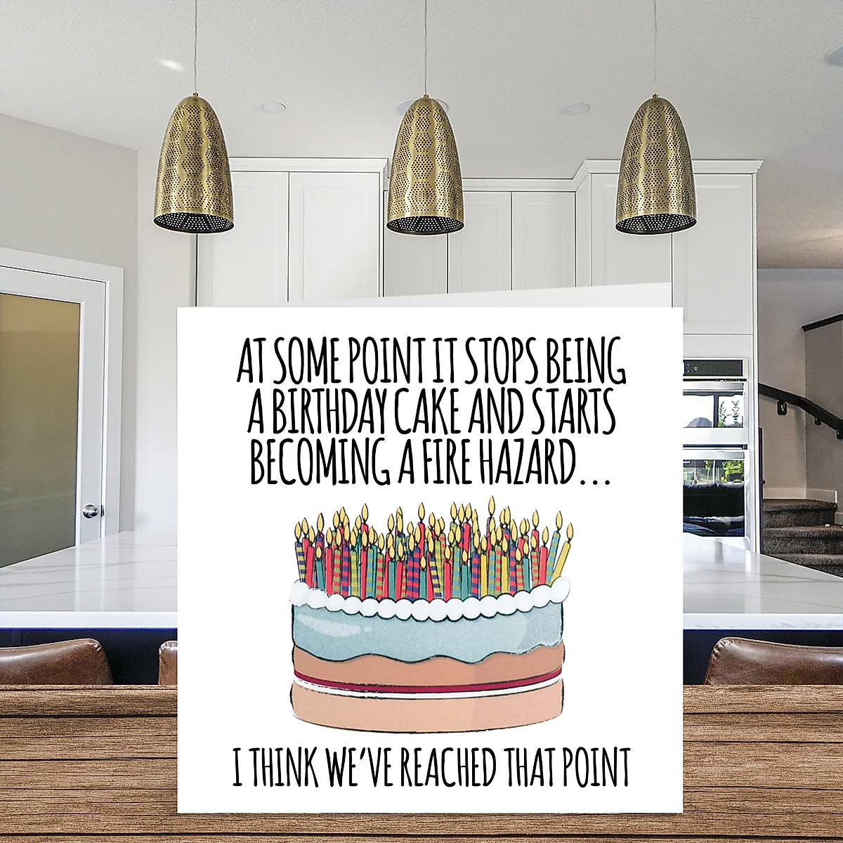 Stuff4 Funny Birthday Card for Women - Rude Humor, 5.7 x 5.7 Inch, Blank Inside, Envelope Included, Made in UK