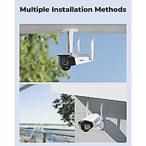 2K Security Battery Camera Outdoor Wireless Solar with Dual Lens 150° PIR Angle, 2.4/5GHz WiFi, Human/Vehicle Detection, Motion Spotlights Color Night Vision, Two Way Talk, Reolink Duo w/Solar Panel