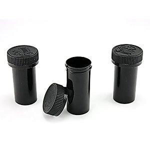 Skyway Viper Waterproof Airtight Smell Proof Stash Box Odor Sealing Container with Child Resistant Cap 2 OZ - Set of 3