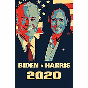 Biden Harris 2020: 6x9 lined journal notebook to write in