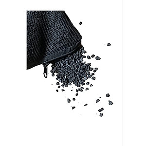 Wave-point 5 lbs Premium Activated Carbon Charcoal Granulated (Bulk) in 1 Filter Media Bag (Free) for Aquarium Fish Tanks Koi Pond Canister Filter Reef Filters