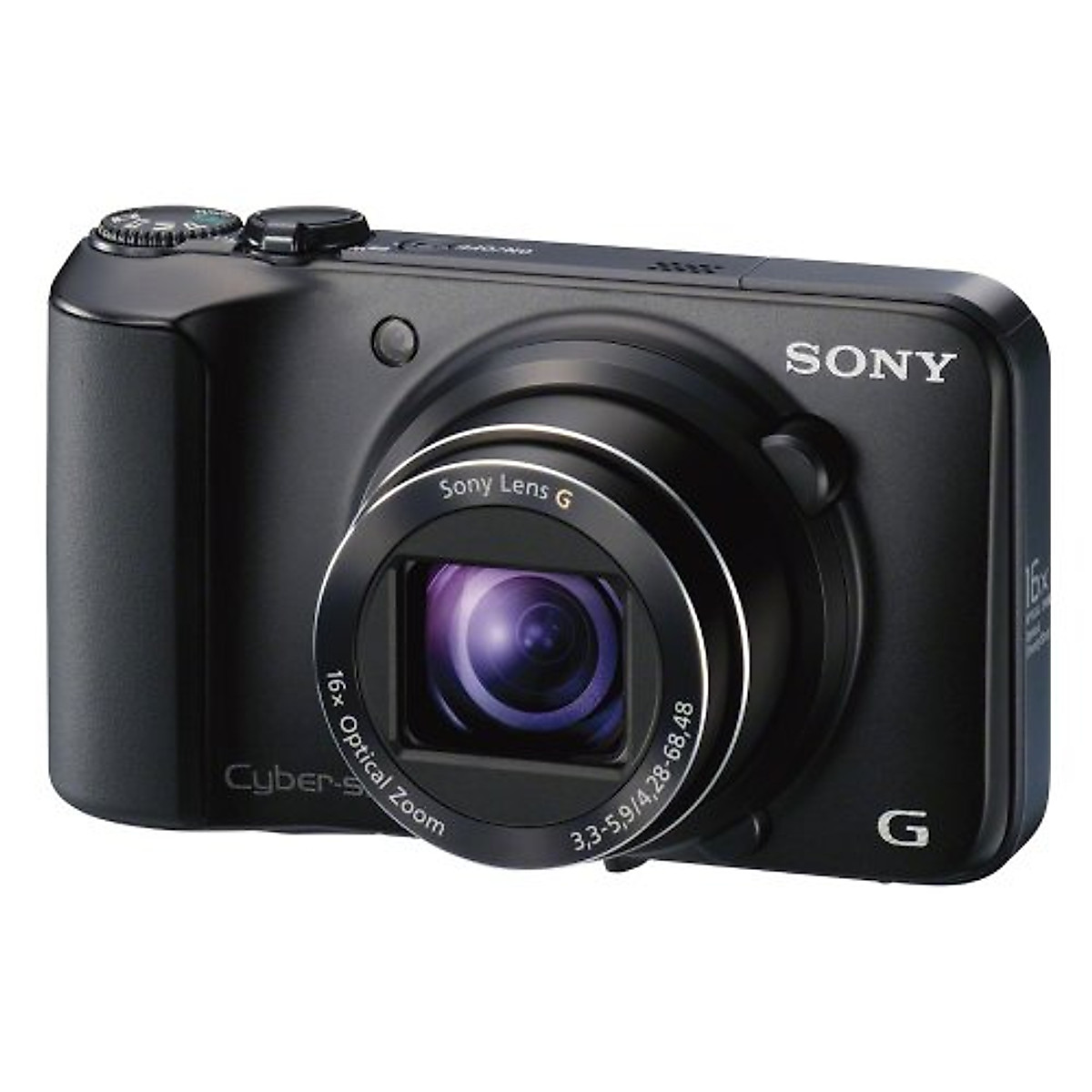 Sony Cyber-shot DSC-H90 16.1 MP Digital Camera with 16x Optical Zoom and 3.0-inch LCD (Black) (2012 Model)