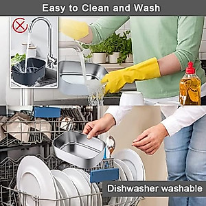 MIYGNDSZ Electric Lunch Box - 3 in 1 60W 1.5L Food Warmer for Car Truck Home, Stainless Steel Lunchbox for 12V 24V 110V Household Camping, Portable Heating Heater for Adult with Fork Spoon Bag