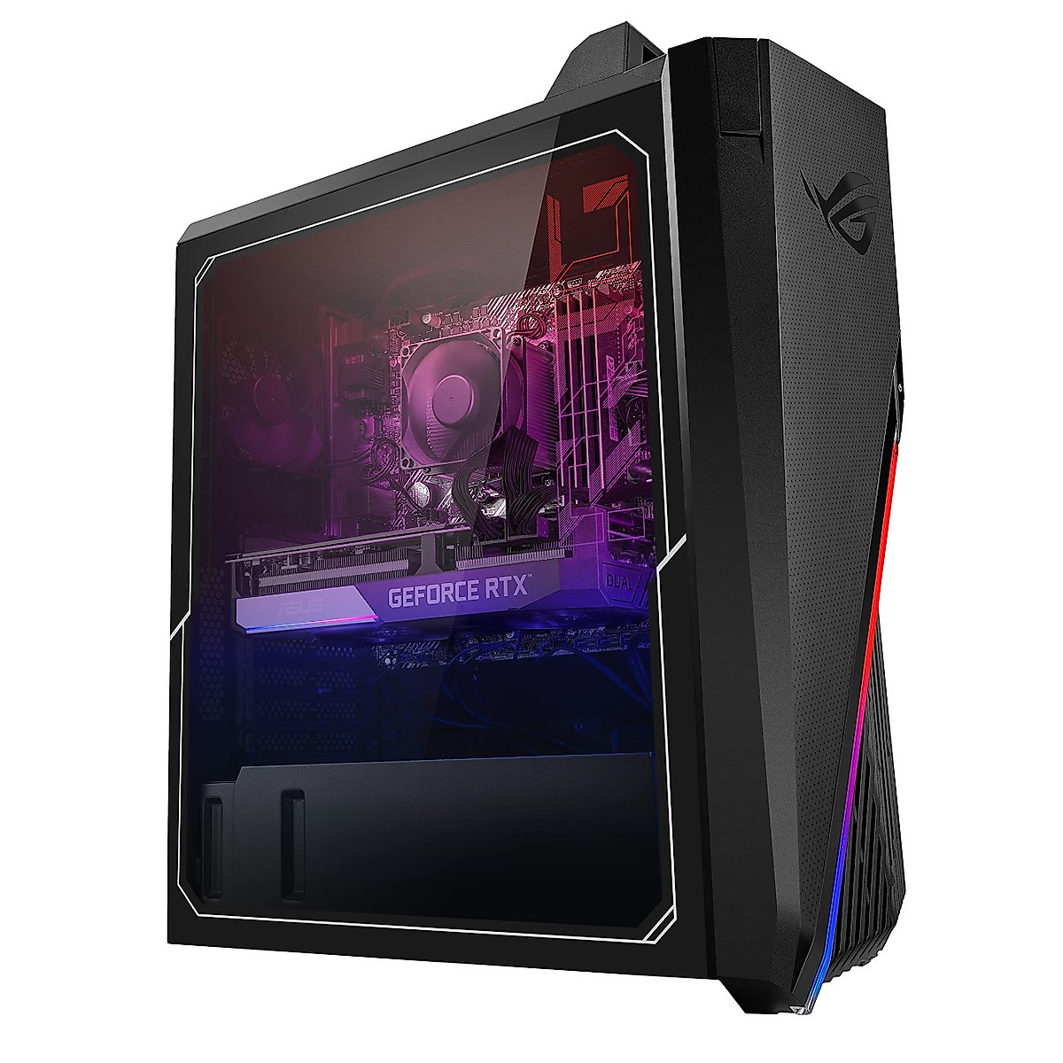 ROG Strix GA15 Gaming Desktop PC, AMD Ryzen 5 5600X, NVIDIA GeForce RTX 3070, 16GB DDR4 RAM, 512GB SSD, Wi-Fi 6, Windows 10 Home, GA15DK-DB574