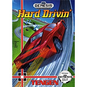 Hard Drivin' - Sega Genesis